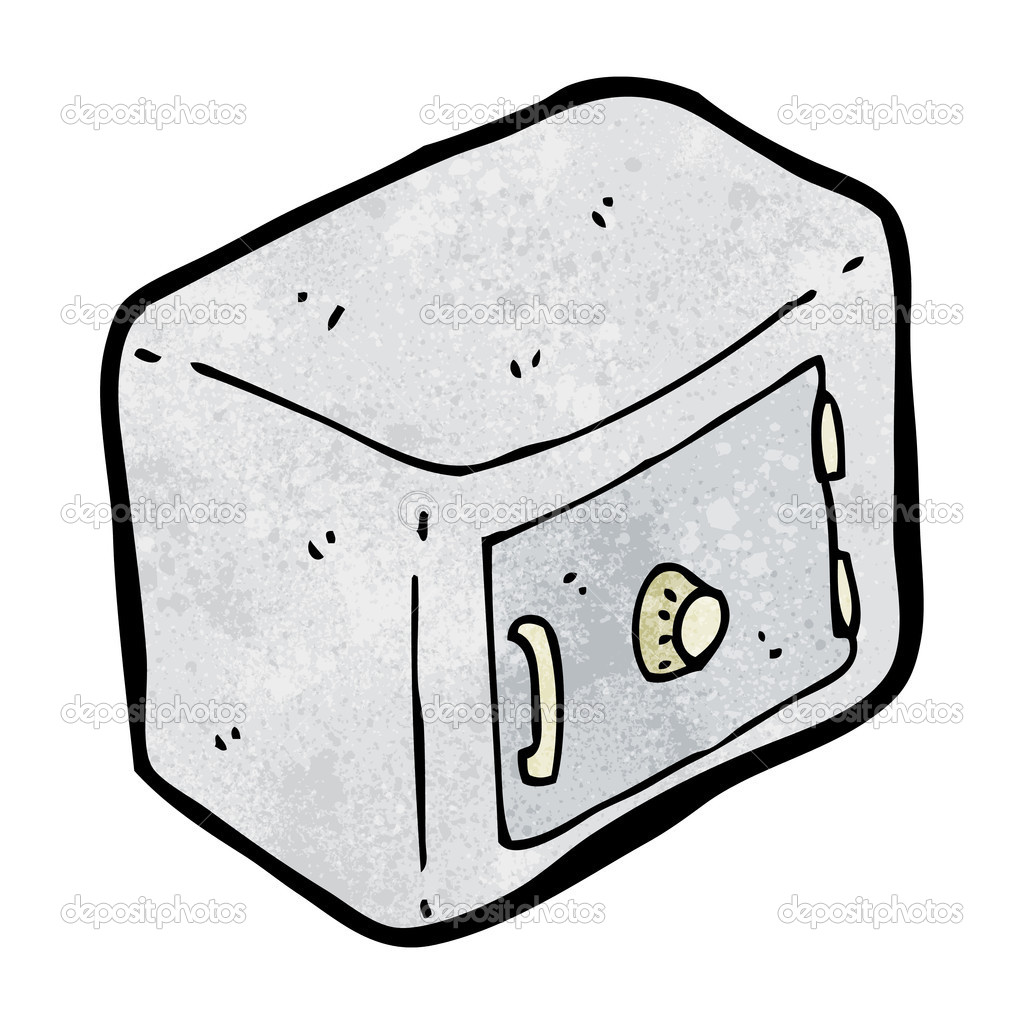 Locked combination safe cartoon Stock Vector Image by ©lineartestpilot ...