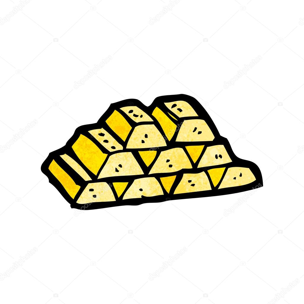 Gold cartoon Stock Vector Image by ©lineartestpilot #21403781