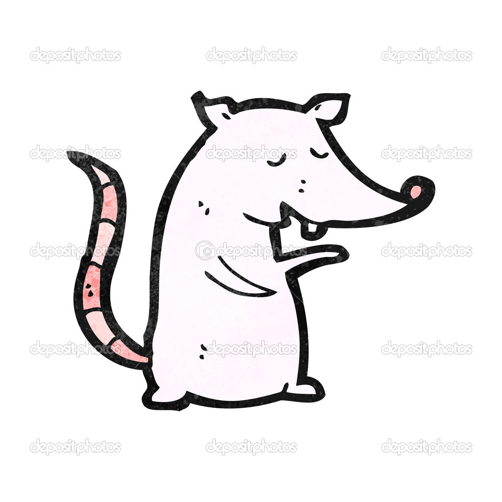 White rat Stock Illustration by ©lineartestpilot #21409089