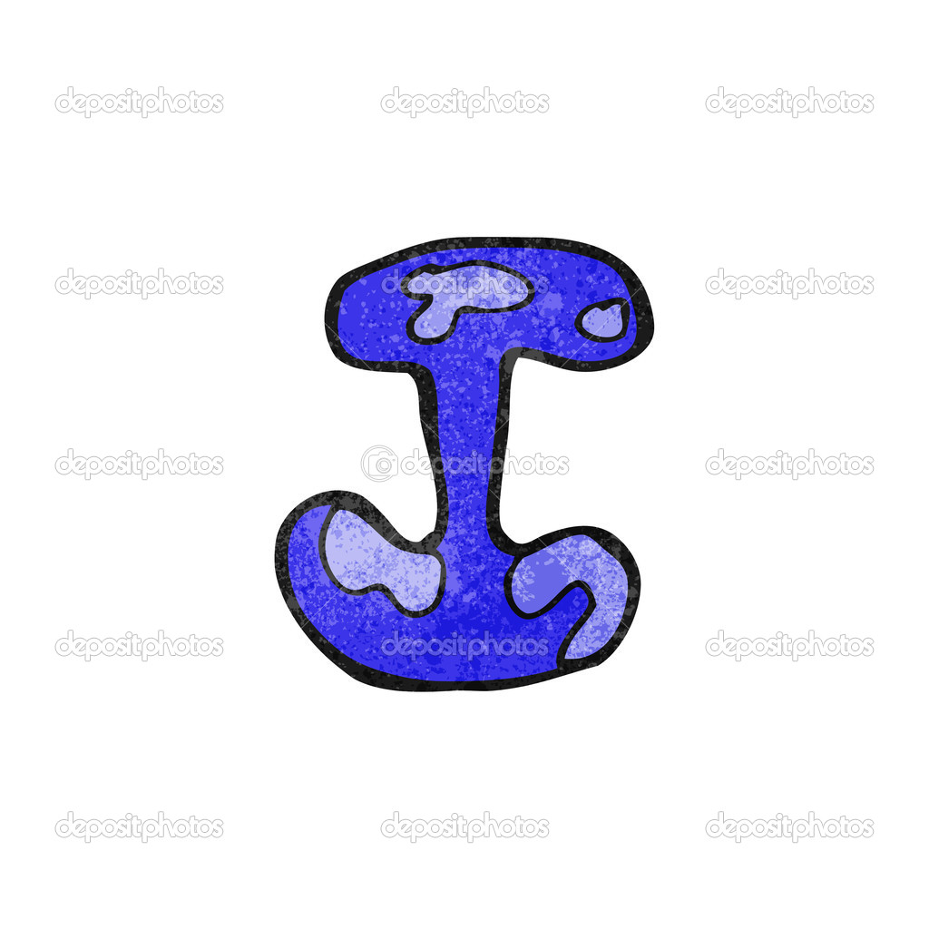 Cartoon letter i Stock Vector Image by ©lineartestpilot #21410253