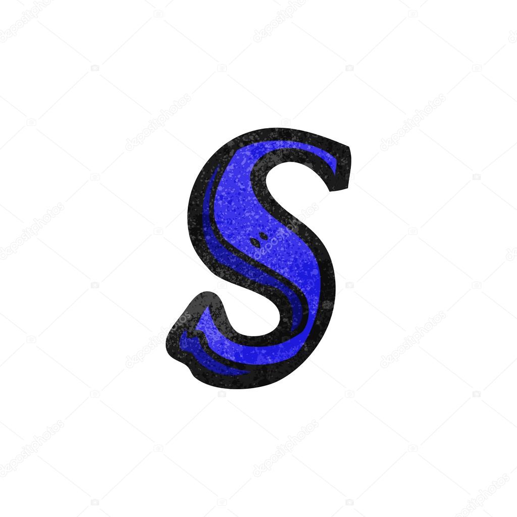 Letra S Vector de stock #21473331 de ©lineartestpilot