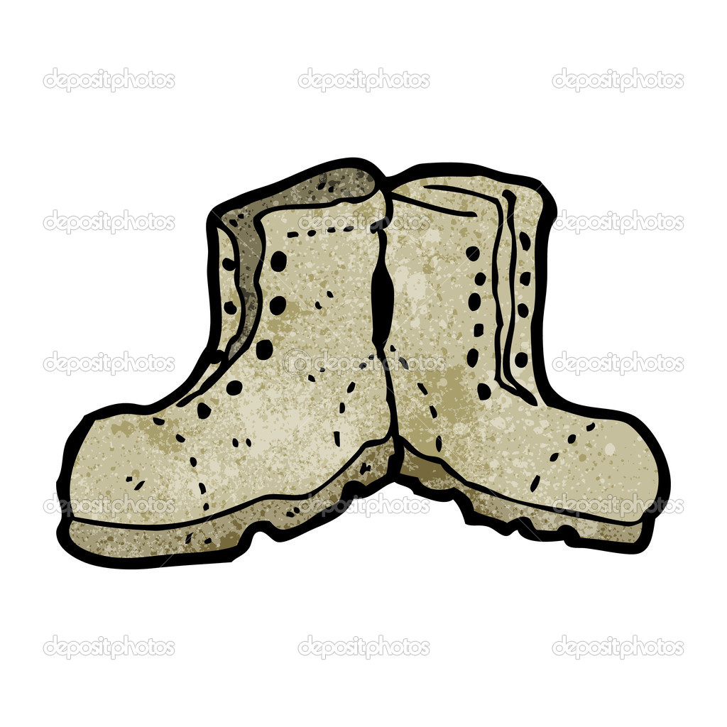 Old boots cartoon Stock Vector Image by ©lineartestpilot #21476125