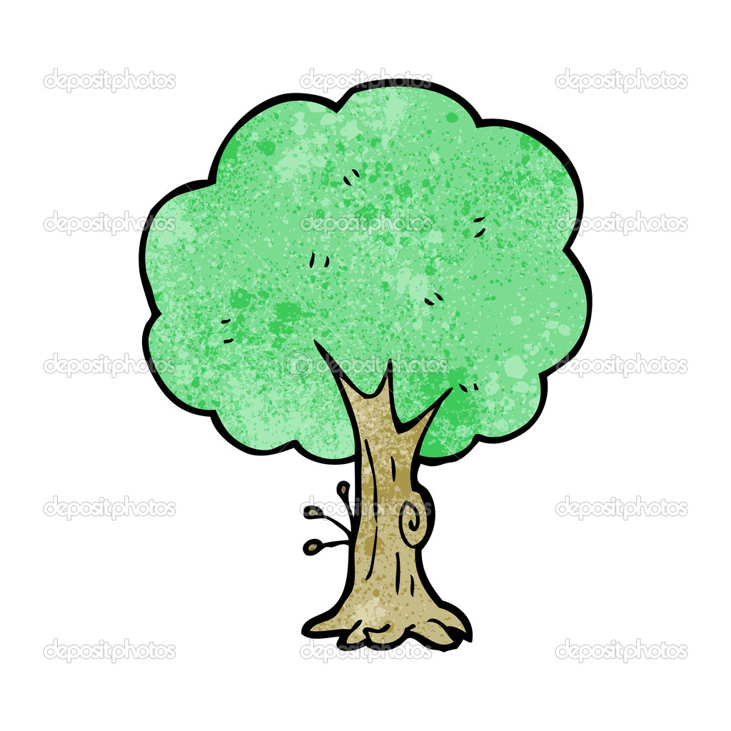 Cartoon tree Stock Vector by ©lineartestpilot 21478781