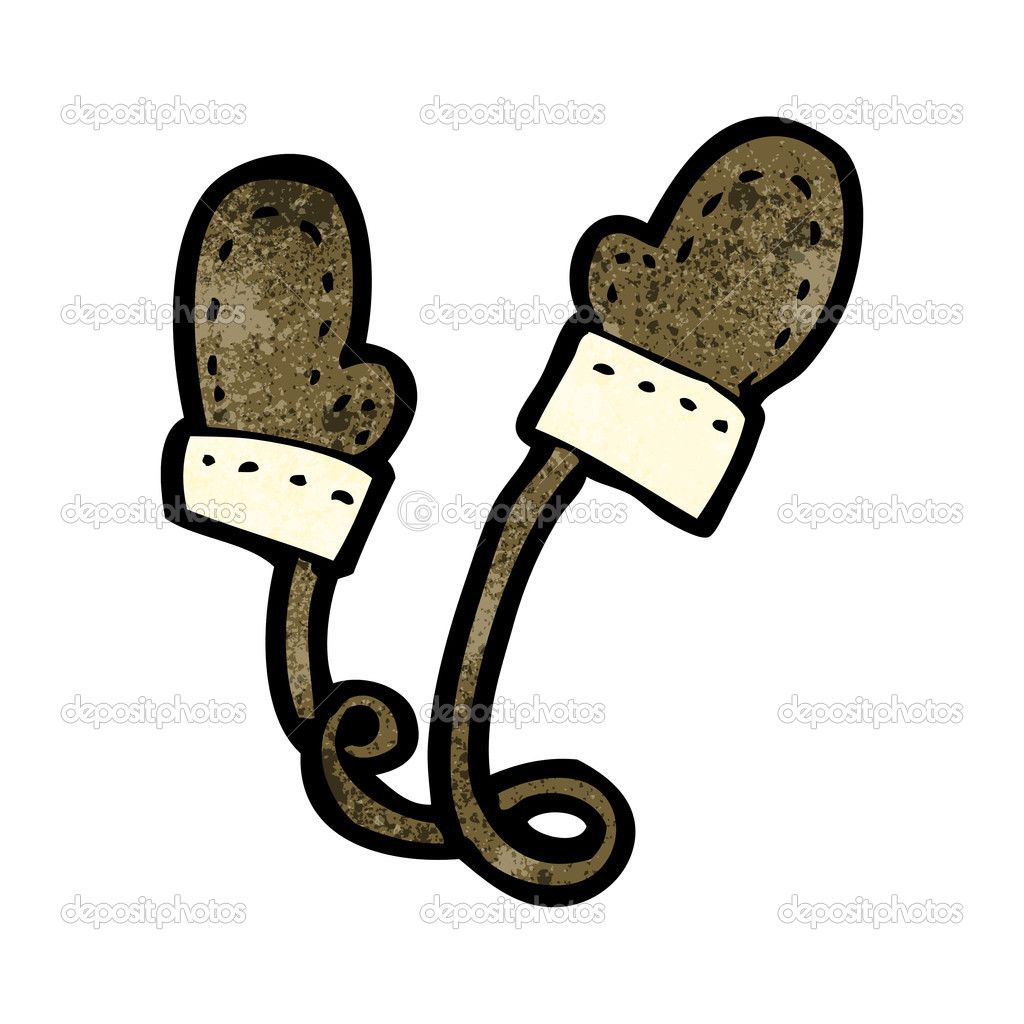 Cartoon winter mittens Stock Vector Image by ©lineartestpilot #21481579