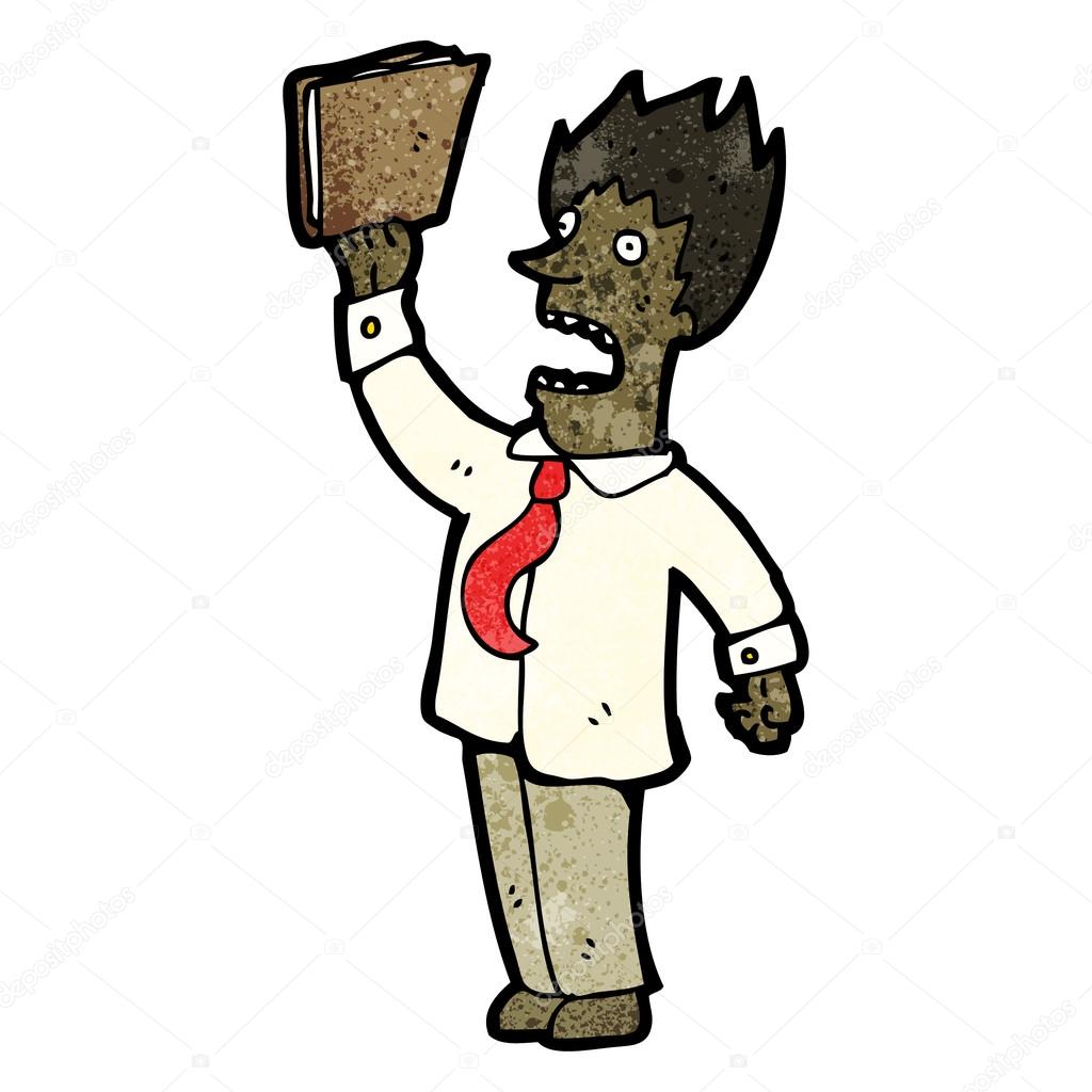 Crazy boss cartoon Stock Vector Image by ©lineartestpilot #21482453