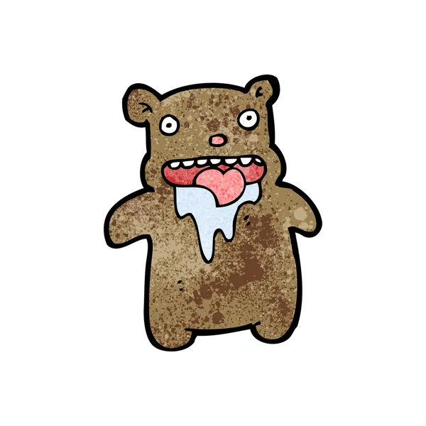 Scared bear cartoon Stock Vector Image by ©lineartestpilot #21528211