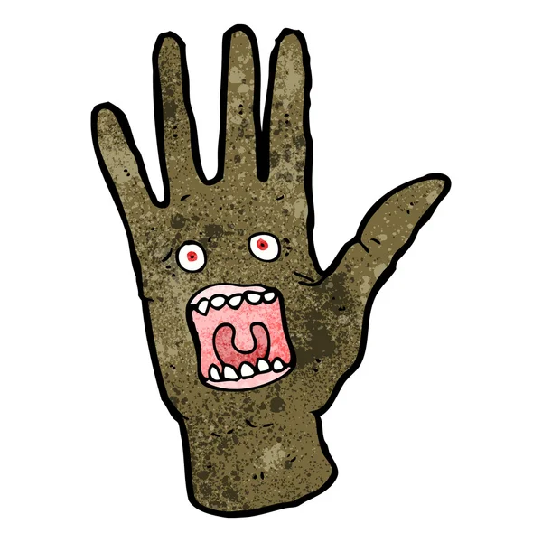 Spooky hand cartoon — Stock Vector © lineartestpilot #21546329