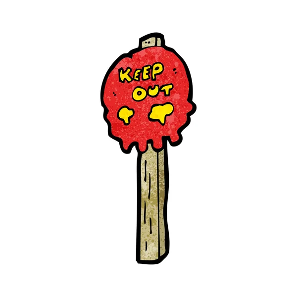 ᐈ Keep out sign funny stock vectors, Royalty Free keep out ...