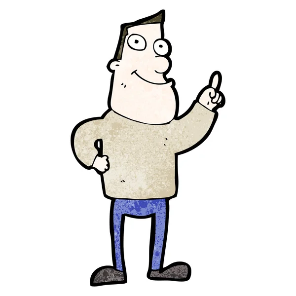 Man making point cartoon Stock Vector Image by ©lineartestpilot #21532145