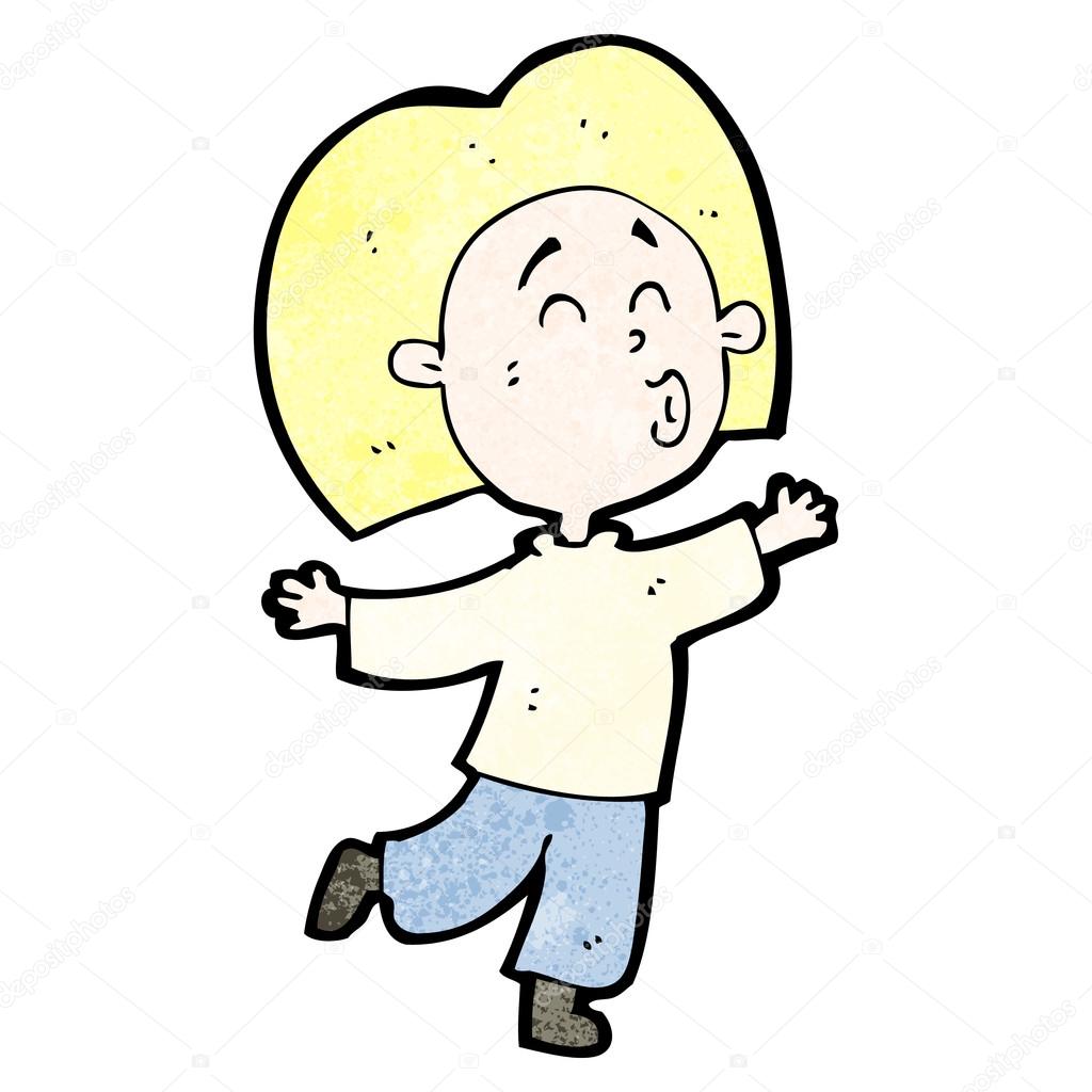 Cartoon happy person Stock Vector Image by ©lineartestpilot #21530519