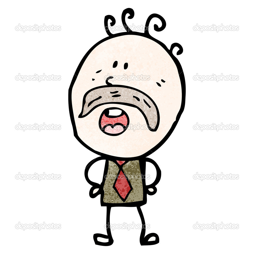 Doodle dad cartoon Stock Vector Image by ©lineartestpilot #21530727