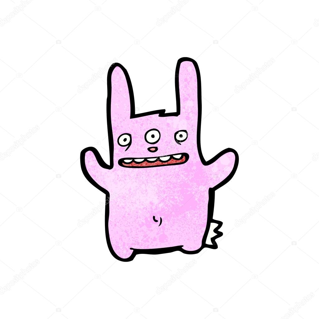 Cartoon alien bunny rabbit Stock Vector Image by ©lineartestpilot #21531421