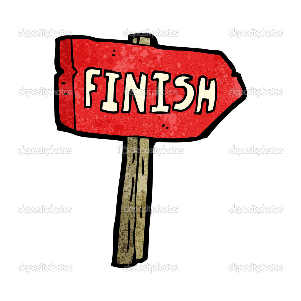 Finish sign cartoon Stock Vector Image by ©lineartestpilot #21534487