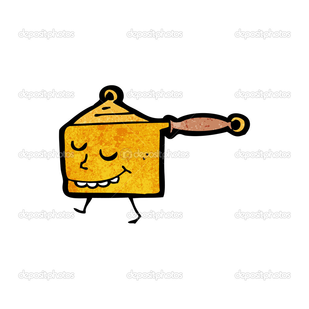 Cartoon kitchen pan character Stock Vector Image by ©lineartestpilot ...
