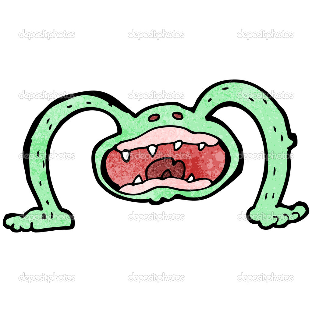Cartoon weird alien Stock Vector by ©lineartestpilot 21539687