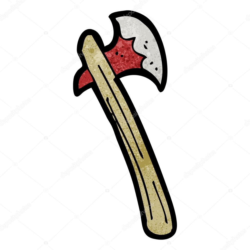 Cartoon axe Stock Vector by ©lineartestpilot 21546169