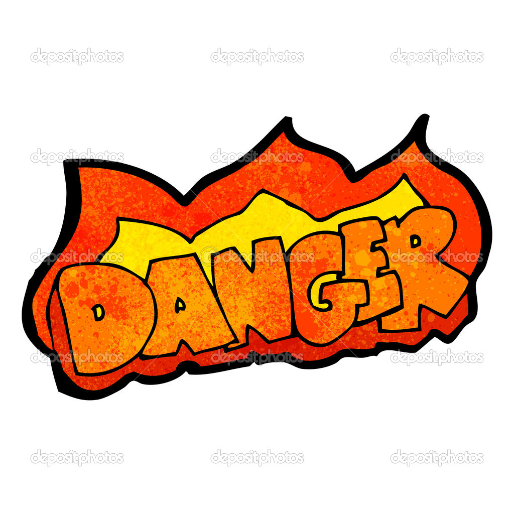 Cartoon danger sign Stock Vector Image by ©lineartestpilot #21546593