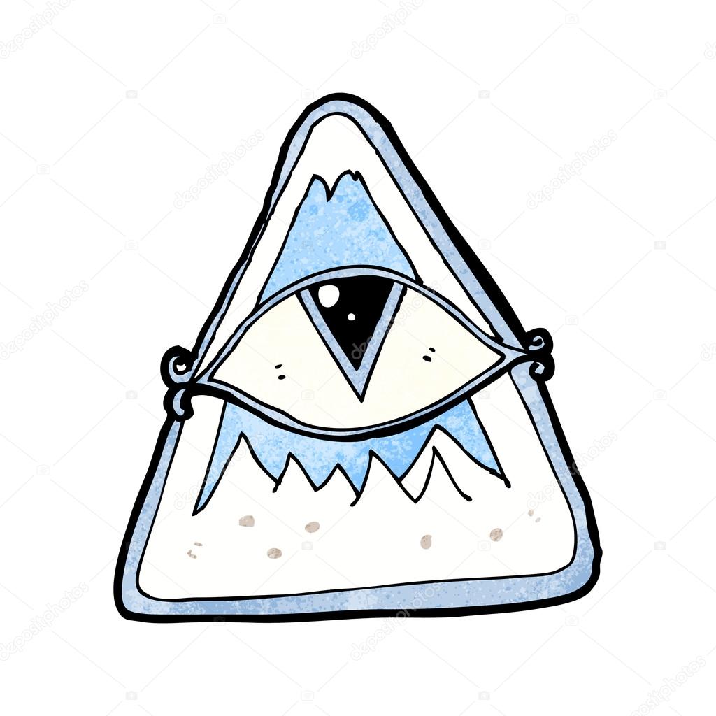 Cartoon all seeing eye symbol Stock Vector Image by ©lineartestpilot ...