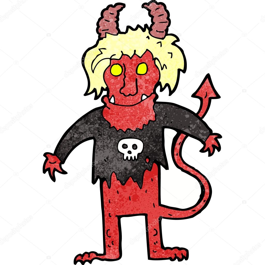 Red Devil Monster Stock Vector Image by ©lineartestpilot #21546715