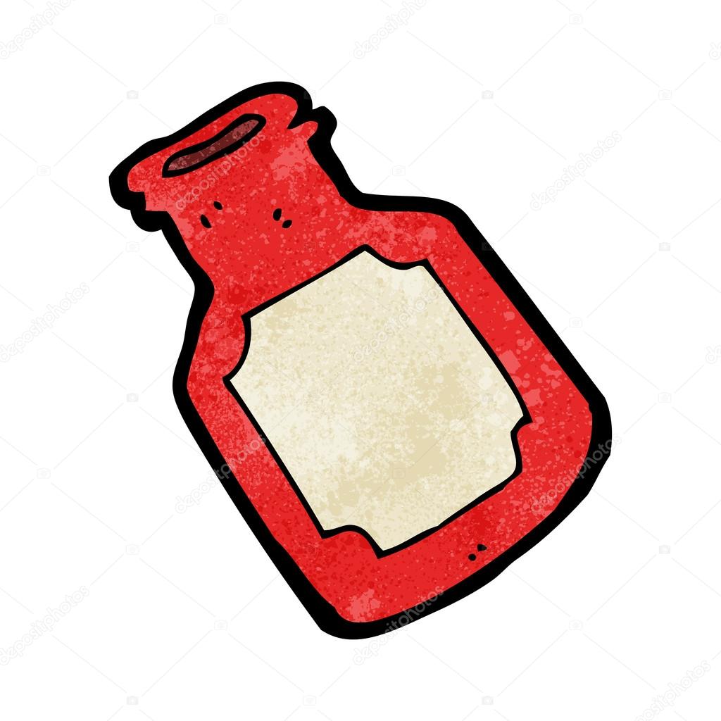 Cartoon red bottle Stock Vector by ©lineartestpilot 21547809