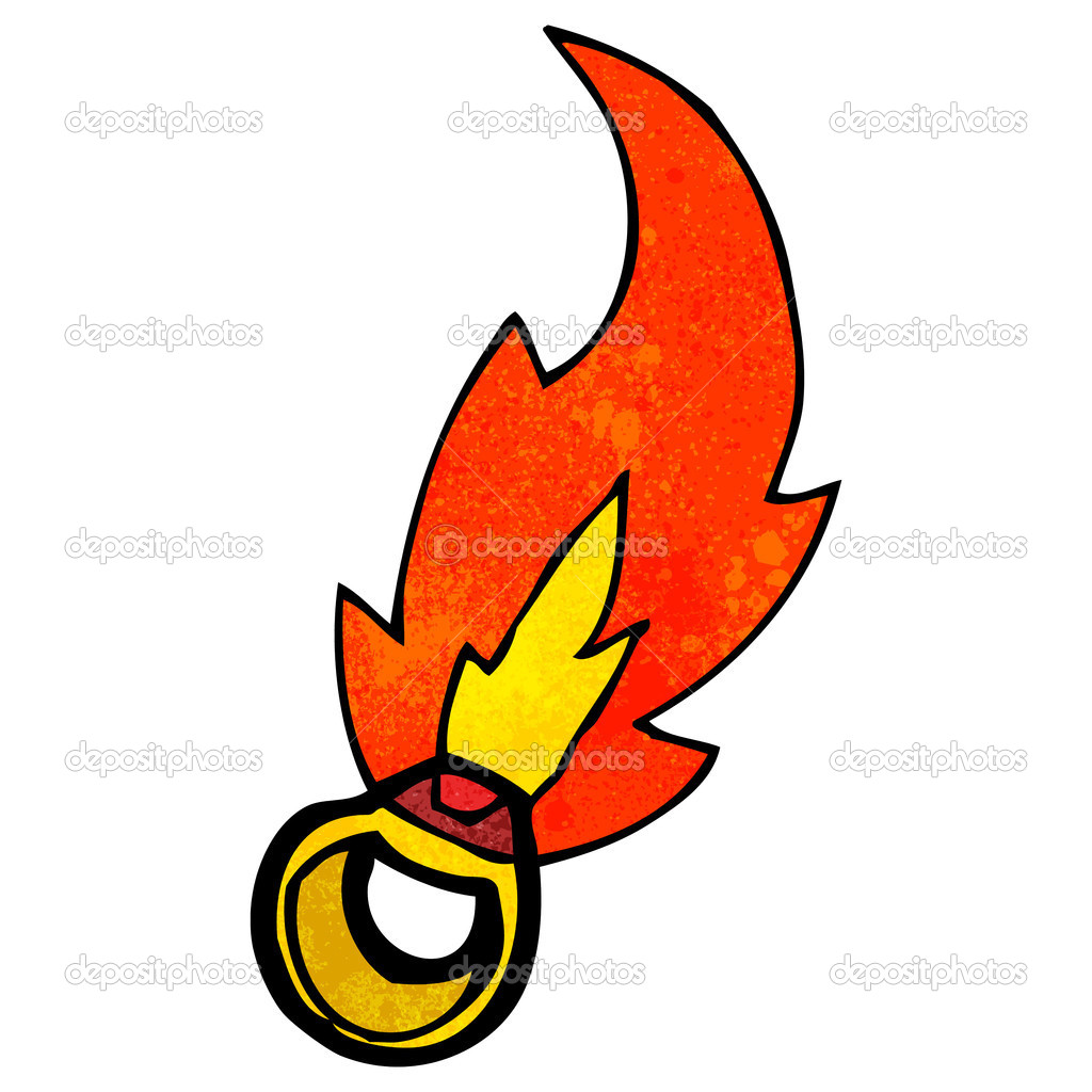 Anillo mágico de dibujos animados Vector de stock por ©lineartestpilot ...