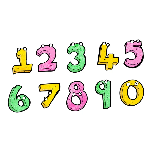 Cartoon number (12345) — Stock Vector © walex101 #10354824