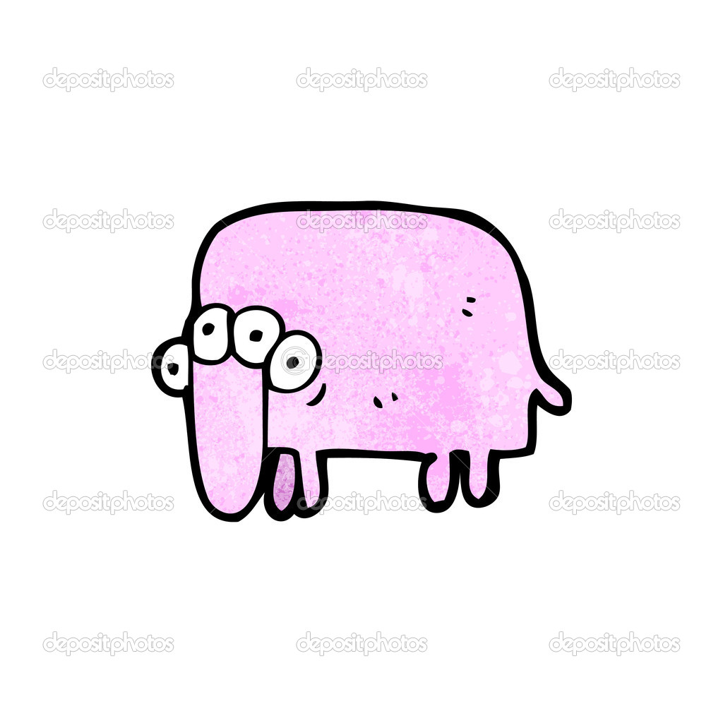 Animales mutantes raros dibujos animados — Archivo Imágenes Vectoriales ...