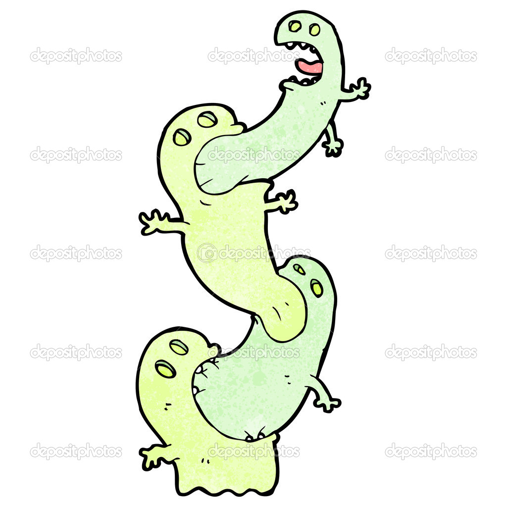Crazy cartoon ghost family Stock Vector Image by ©lineartestpilot #21550255