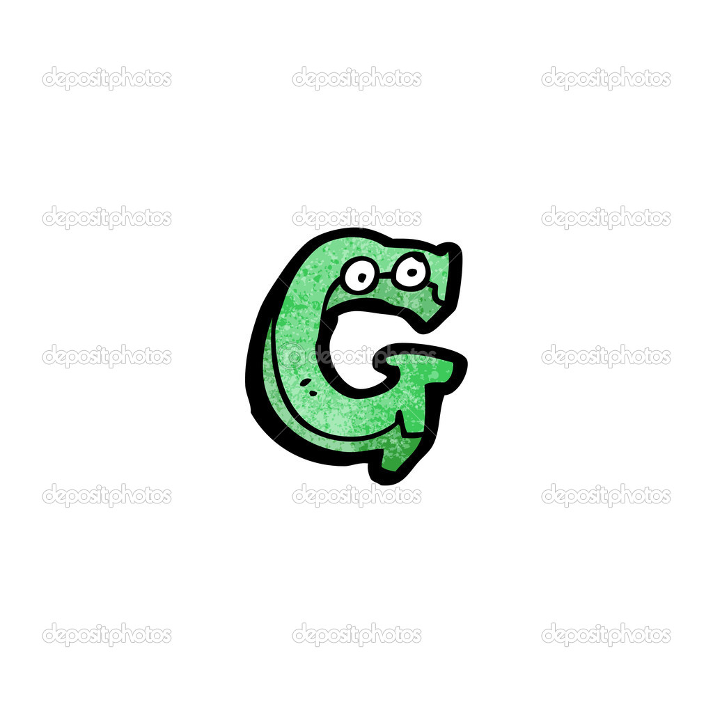 Cartoon letter g Stock Vector Image by ©lineartestpilot #21551937