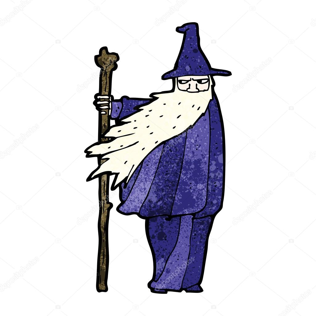 Cartoon wizard Stock Vector Image by ©lineartestpilot #21552095