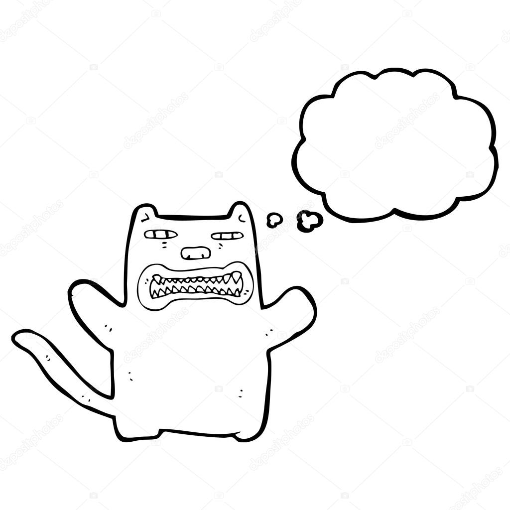 Ferocious dog Stock Vector by ©lineartestpilot 21569823