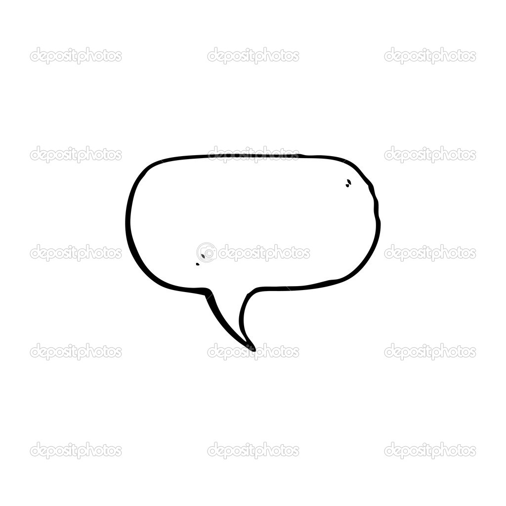 Thought bubble drawing Stock Vector by ©lineartestpilot #22148707