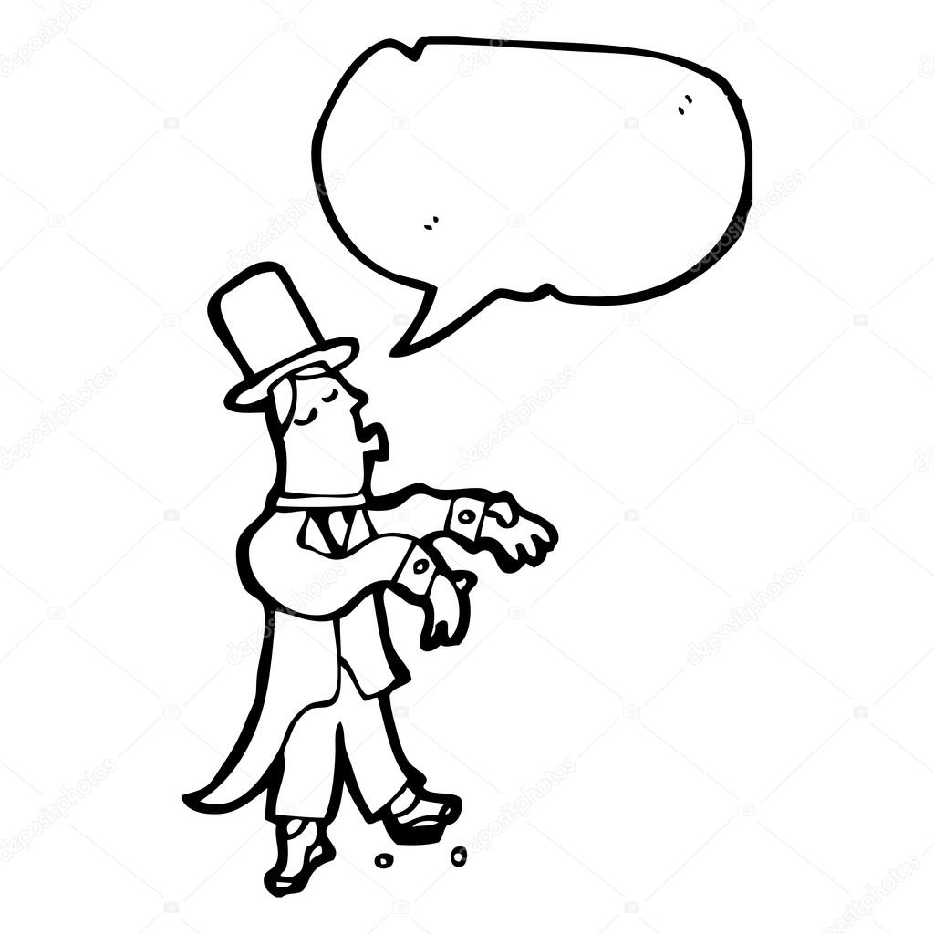 Posh ball room dancer cartoon Stock Vector Image by ©lineartestpilot ...