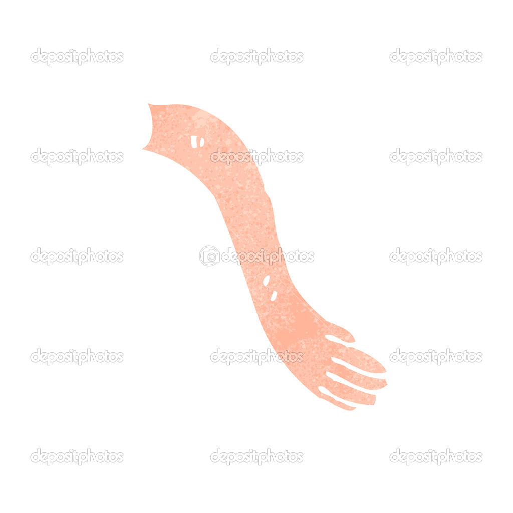 Cartoon severed arm Stock Illustration by ©lineartestpilot #29037297