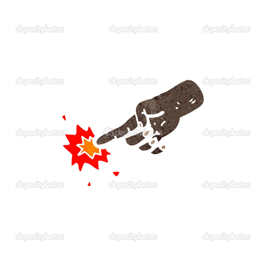 Cartoon poke symbol Stock Vector Image by ©lineartestpilot #29037443