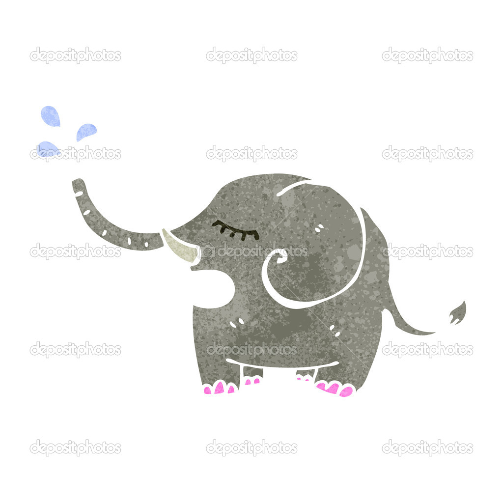 Çizgi film fili ©lineartestpilot 29037829'e ait Stok Vektör