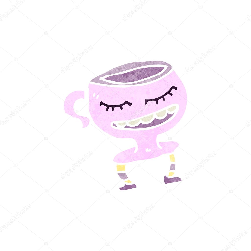 Cartoon teacup Stock Vector by ©lineartestpilot 29038285