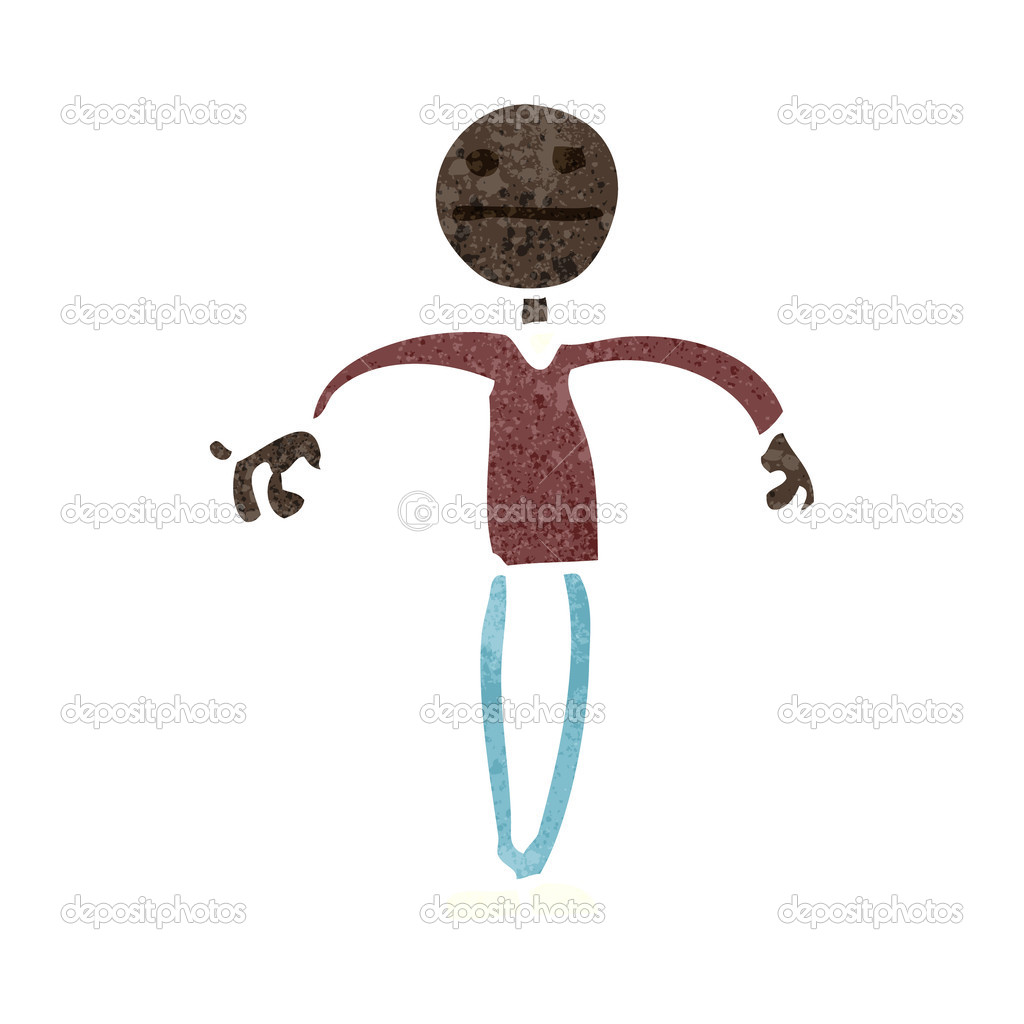 Cartoon stick man shrugging shoulders — Stock Vector © lineartestpilot ...