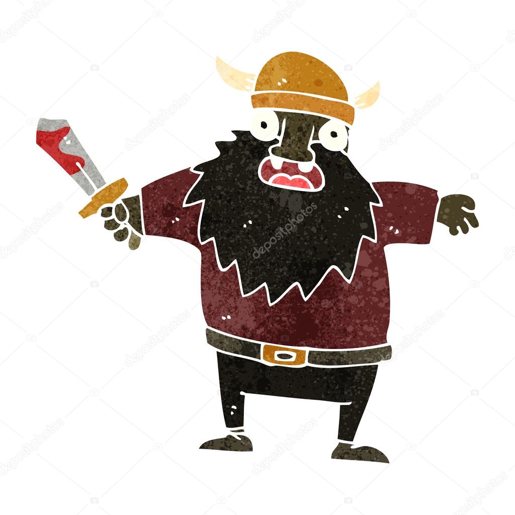 Viking warrior cartoon Stock Vector Image by ©lineartestpilot #29104741