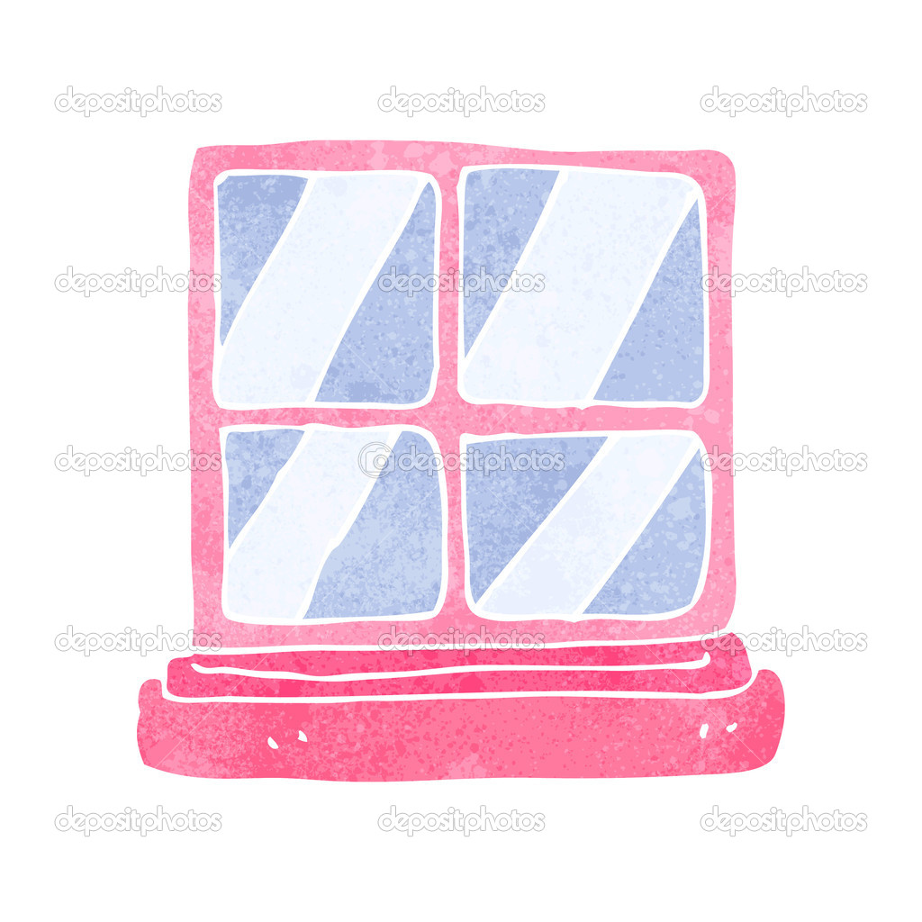 Cartoon square window ⬇ Vector Image by © lineartestpilot | Vector ...