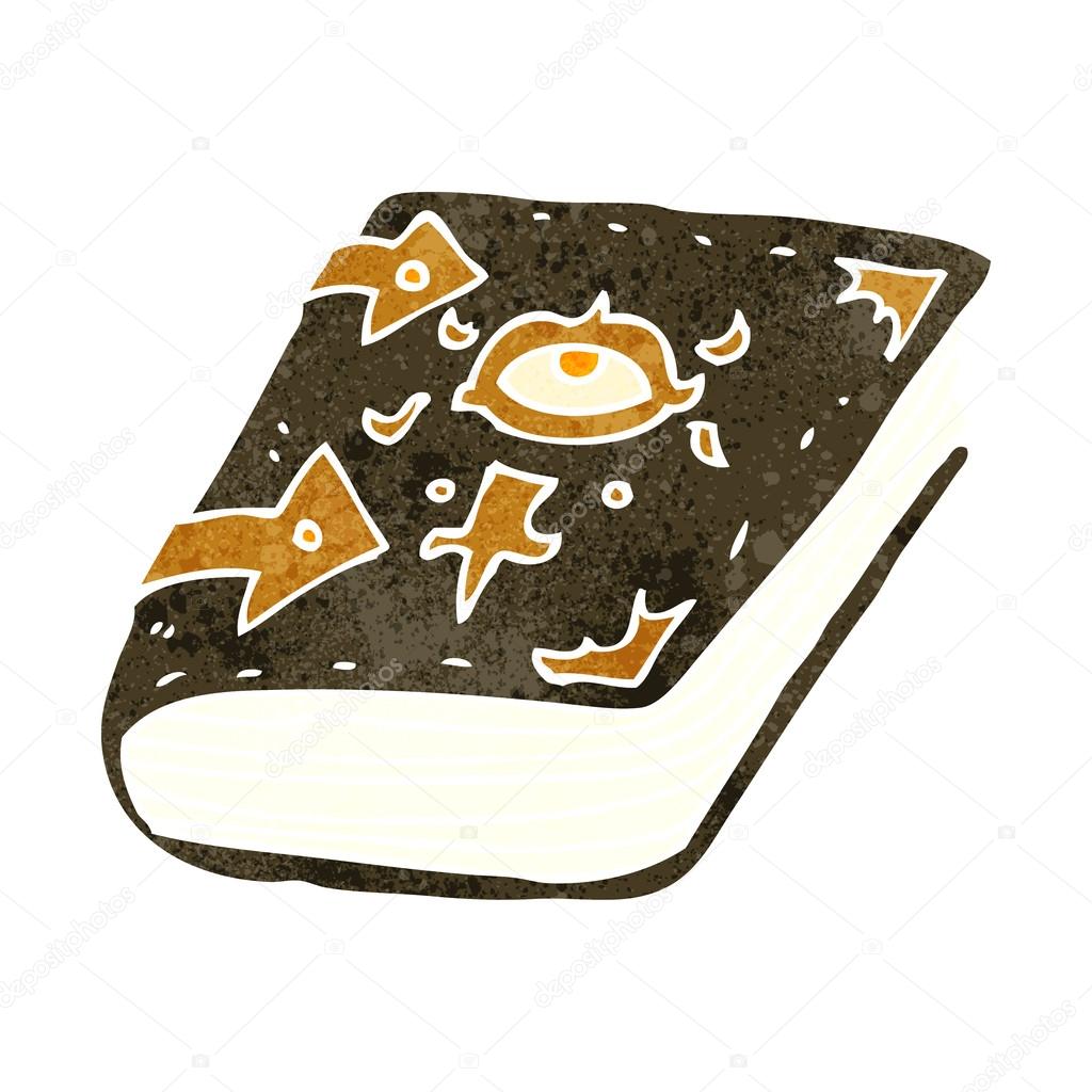 Spooky spell book cartoon Stock Vector Image by ©lineartestpilot #29171499