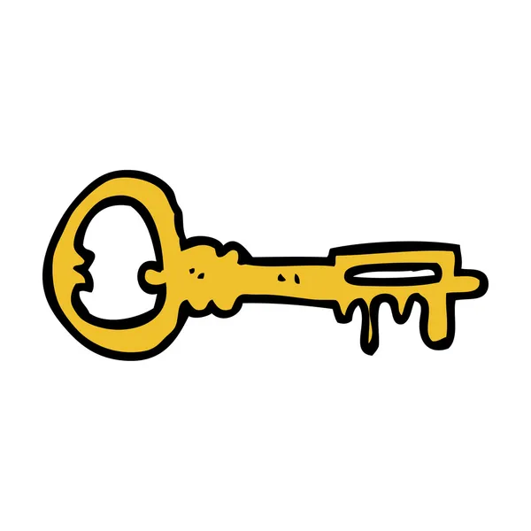 Cartoon old key Stock Vector Image by ©lineartestpilot #13576722