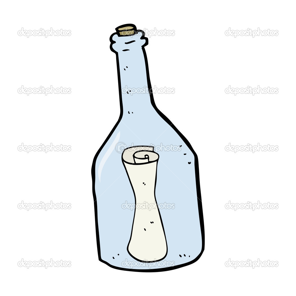 Cartoon bottle Stock Vector Image by ©lineartestpilot #36172243