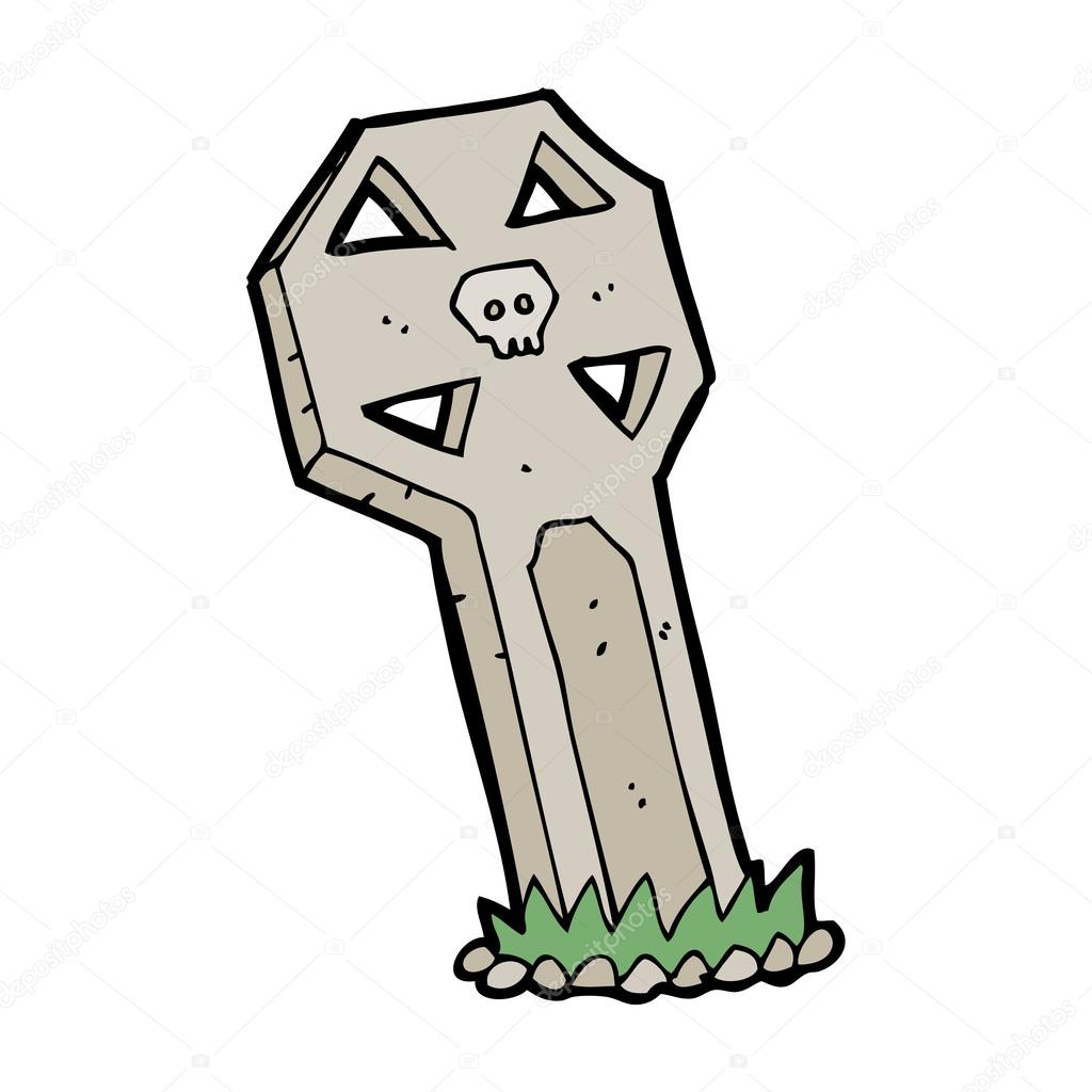 Cartoon headstone Stock Vector Image by ©lineartestpilot #36192221