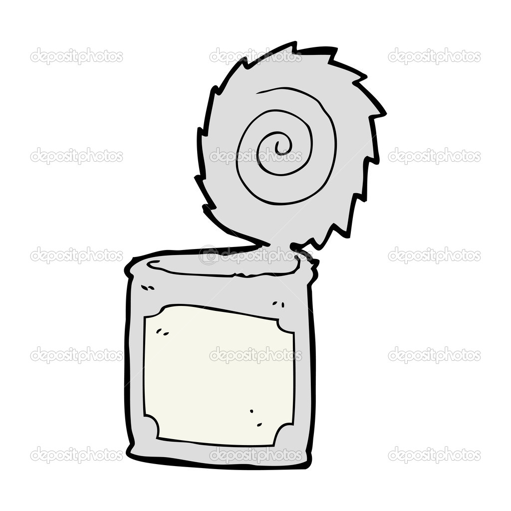 Cartoon can Stock Vector Image by ©lineartestpilot #36257187