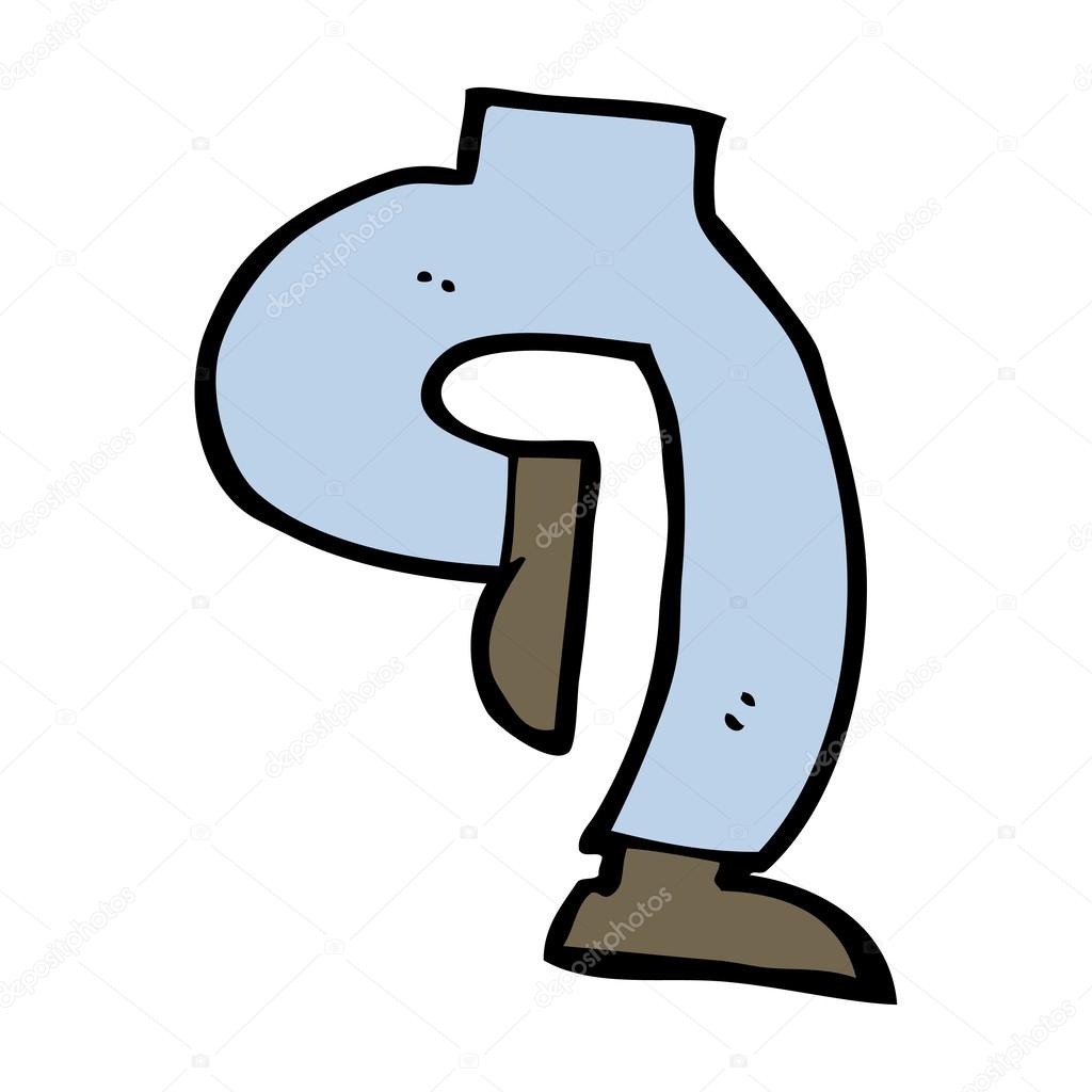 Cartoon legs Stock Vector by ©lineartestpilot 36257303