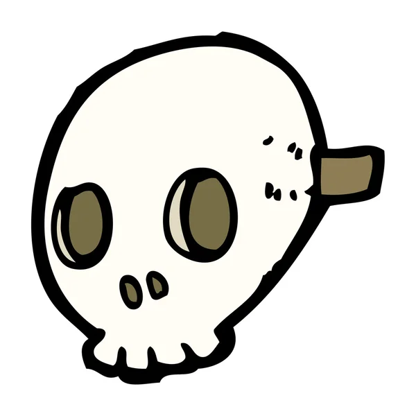 Cartoon skull mask Stock Vector by ©lineartestpilot 46949309