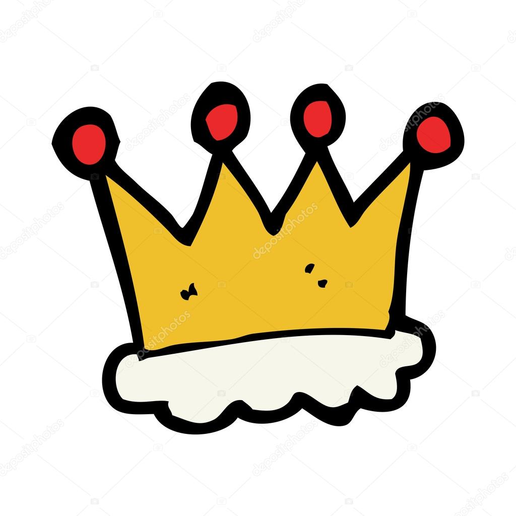 Simbol mahkota kartun Vektor Stok oleh ©lineartestpilot 38154455