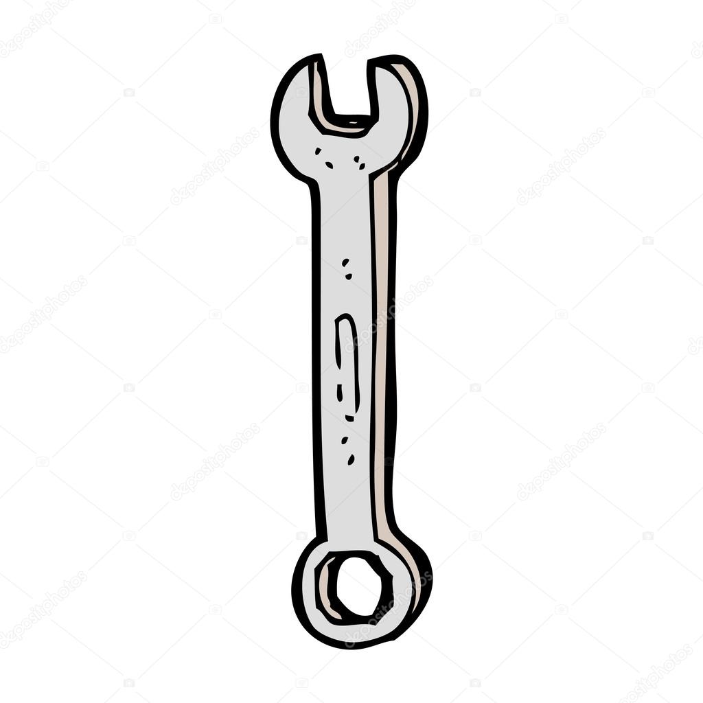 Cartoon spanner Stock Vector by ©lineartestpilot 38155995
