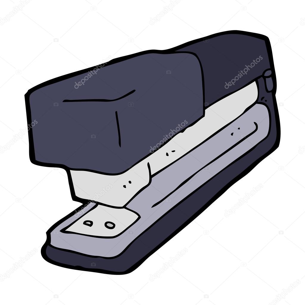 Cartoon office stapler Stock Illustration by ©lineartestpilot #38156093
